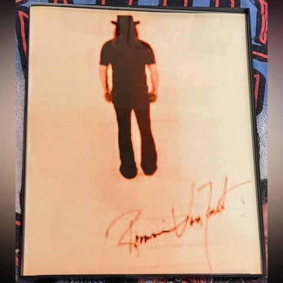 LYNYRD SKYNYRD | Accessories | Ronnie Van Zant Autographed 8x Framed ...